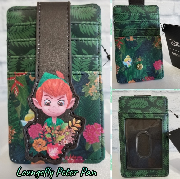 Loungefly | Accessories | Loungefly Peter Pan Tinkerbell Tropical ...